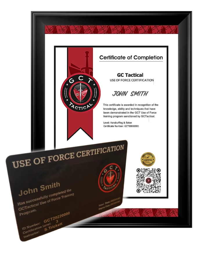 Handcuffing Course. Online Training. Use of Force Certification